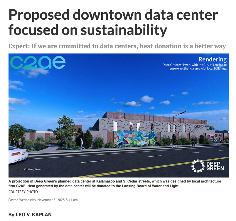 Proposed downtown data center focused on sustainability – Energy Values Lab